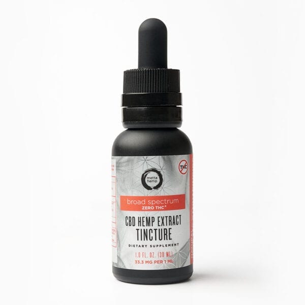 CBD Tincture | Full Spectrum Hemp Tincture | Metta Hemp