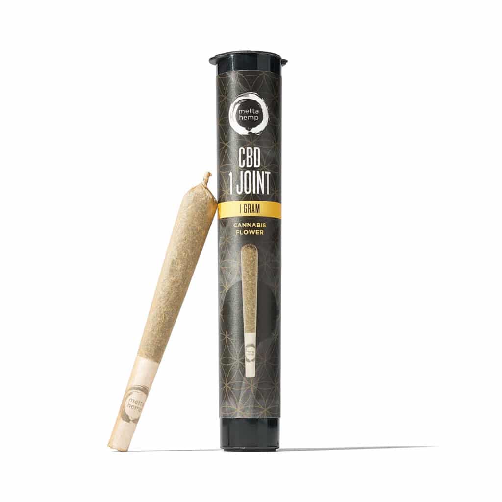 Pre-Rolled Cannabis Joint | CBD Pre Roll | Metta Hemp